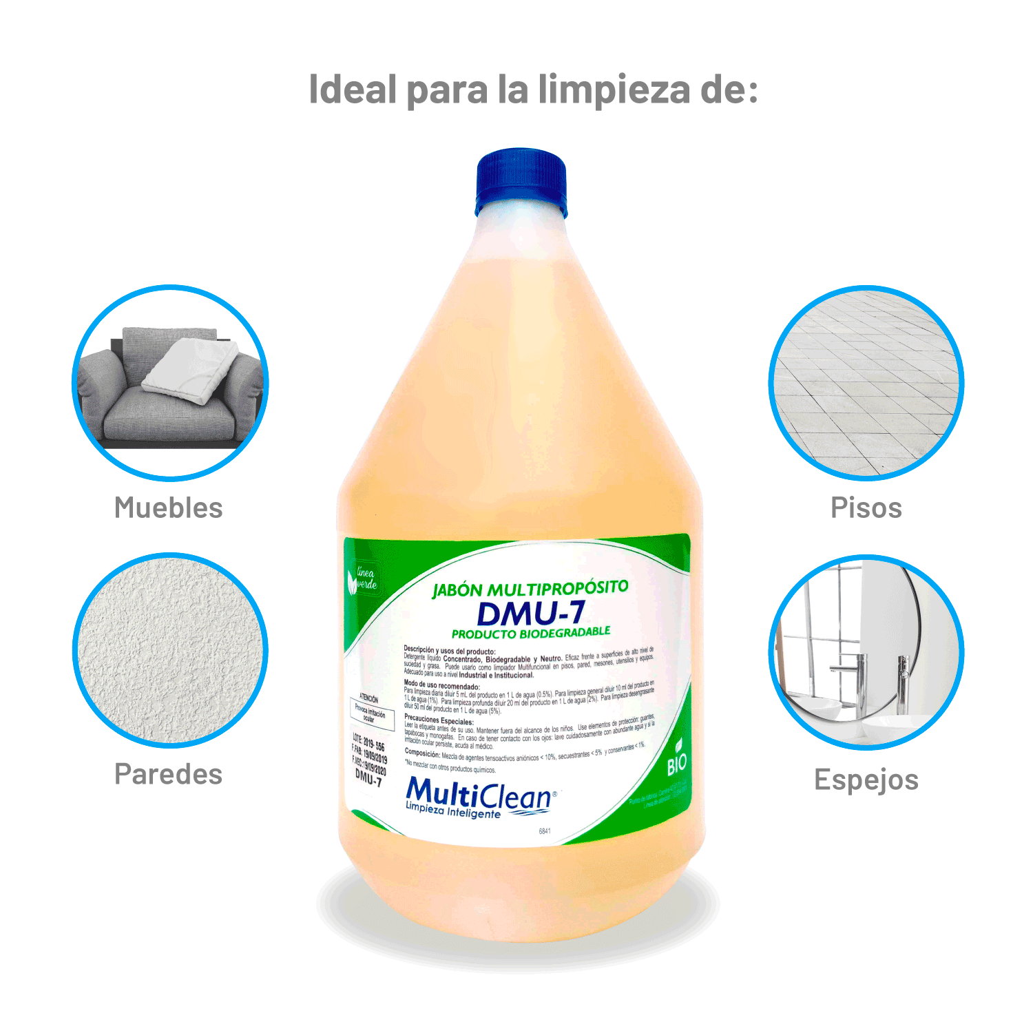 Jabón Multipropósito DMU-7 - MultiClean